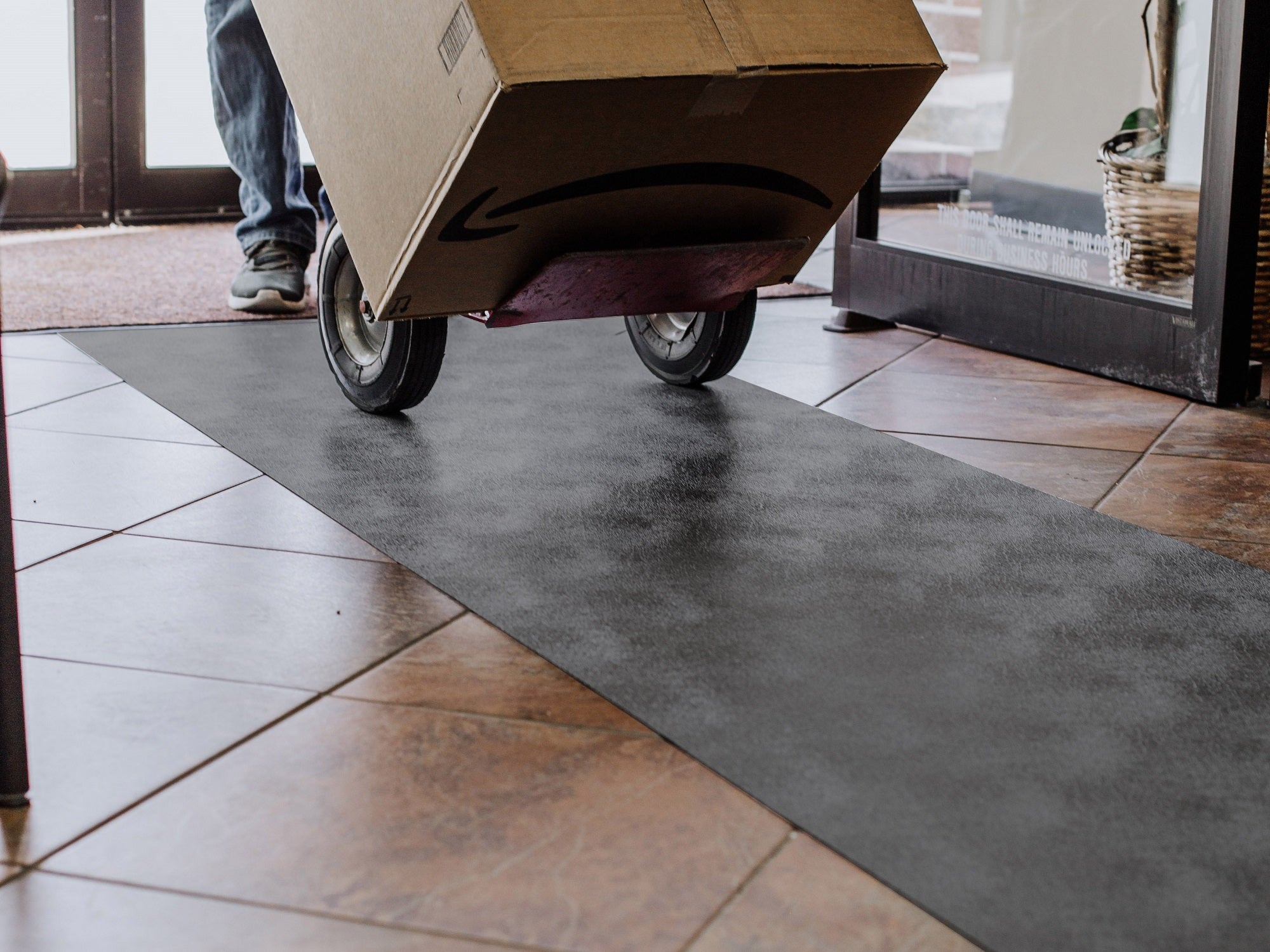 Garage Floor Runner | Standard Traffic | G-Floor® Roll-Out Vinyl Flooring